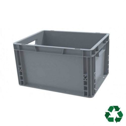 European standard plastic bin in recycled material